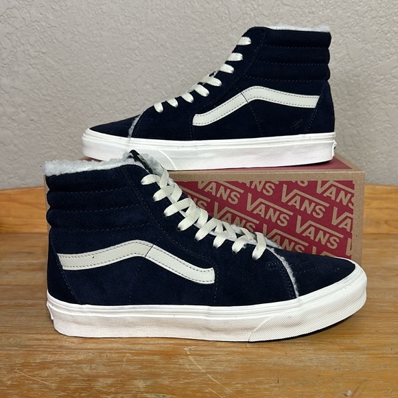 Vans | Shoes | Vans Sk8 Hi Cozy Have G Parisian Night Faux Fur | Poshmark